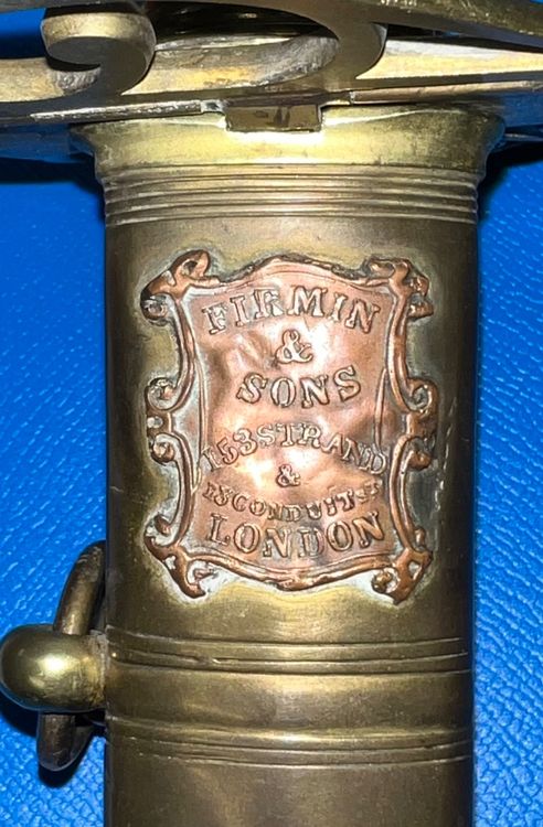 Officer Sabre Anglais GB XVIIII Epee british Säbel SWORD (Gebraucht) in ...