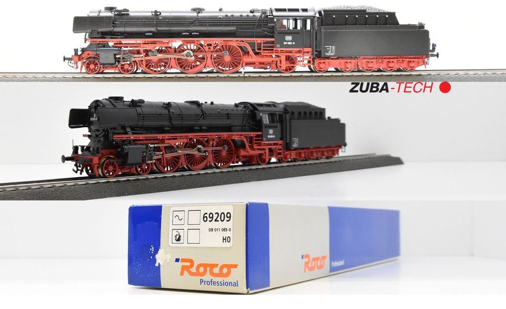 Roco 69209 Dampflok BR 011 der DB H0 WS Analog mit OVP (Gebraucht) in ...