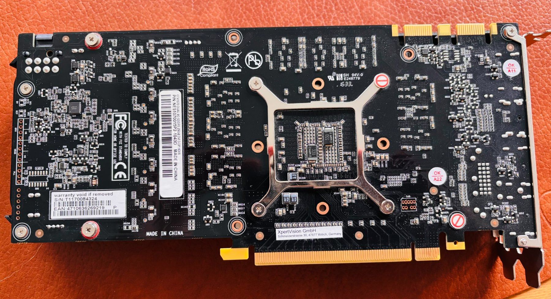 Palit Nvidia Geforce GTX 1070 8GB (VR read) GDDR5 256bit (Gebraucht) in ...