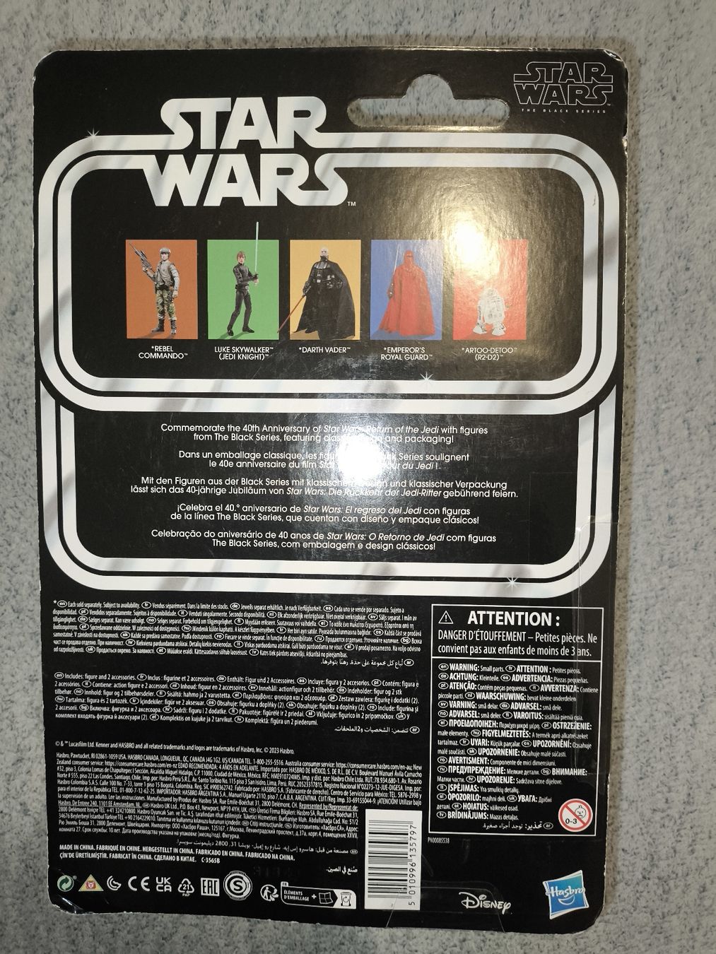 Retro Star Wars Figur Luke Skywalker (Neu und originalverpackt) in ...