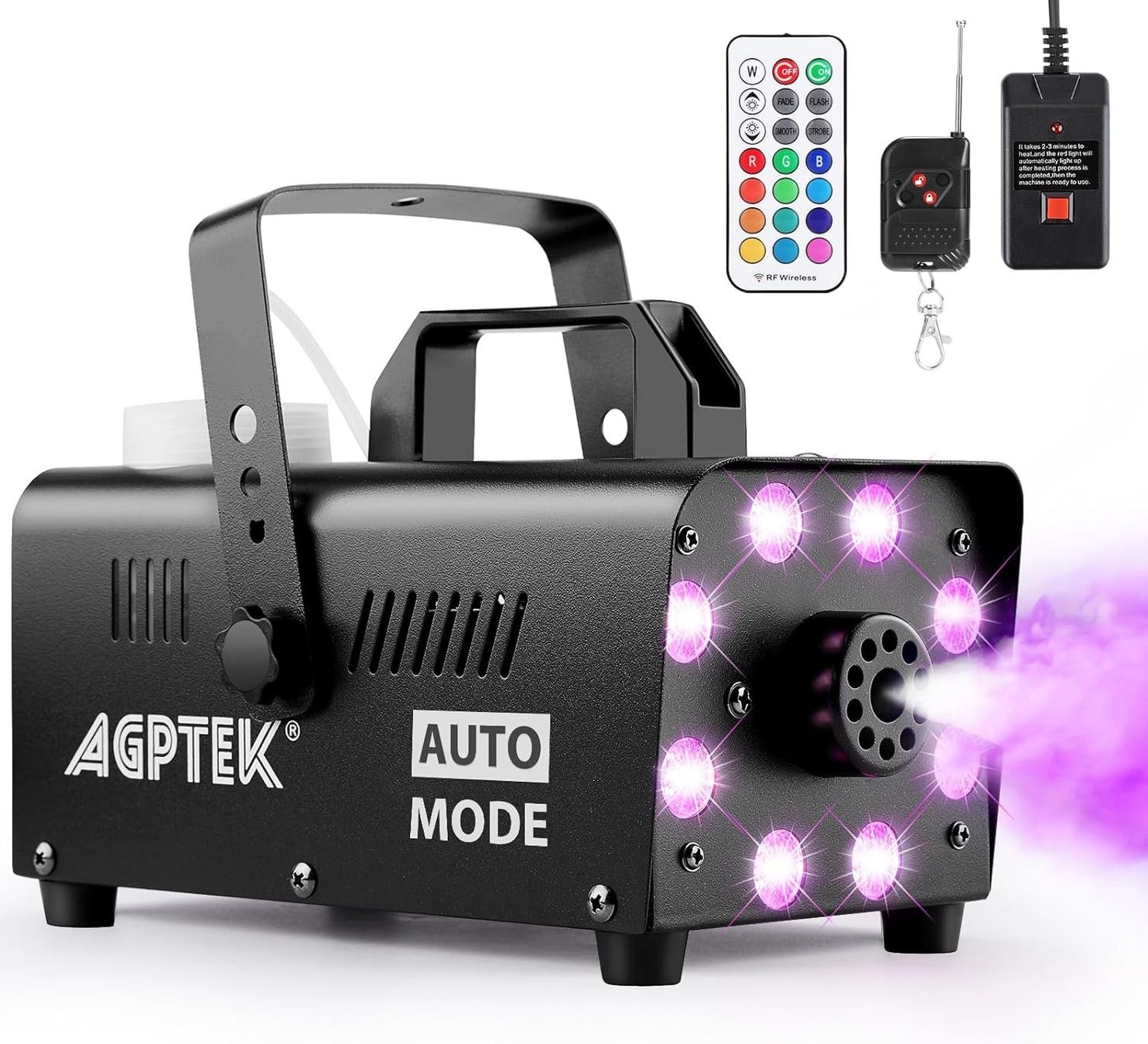 Nebelmaschine RGB 500W Party Hochzeit Disco Fernbedienung (Neu und originalverpackt) in Hundwil ...