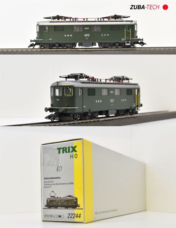Trix 22244 E-Lok Re 4/4 I SBB H0 GS Digital mit OVP (Gebraucht) in St ...