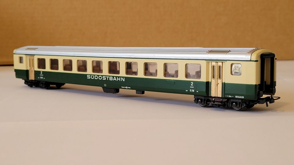 Roco 4239C - EW II Südostbahn SOB B 218 2. Klasse (Gebraucht) in Genève ...