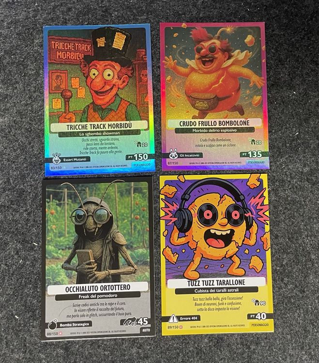 Panini - Skifidol - Italian Brainrot card game - BETA (Nuovo (secondo ...