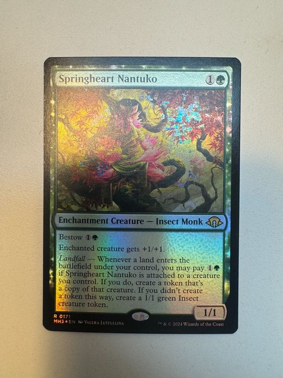 Foil Springheart Nantuko Modern Horizons 3 NM | Kaufen auf Ricardo