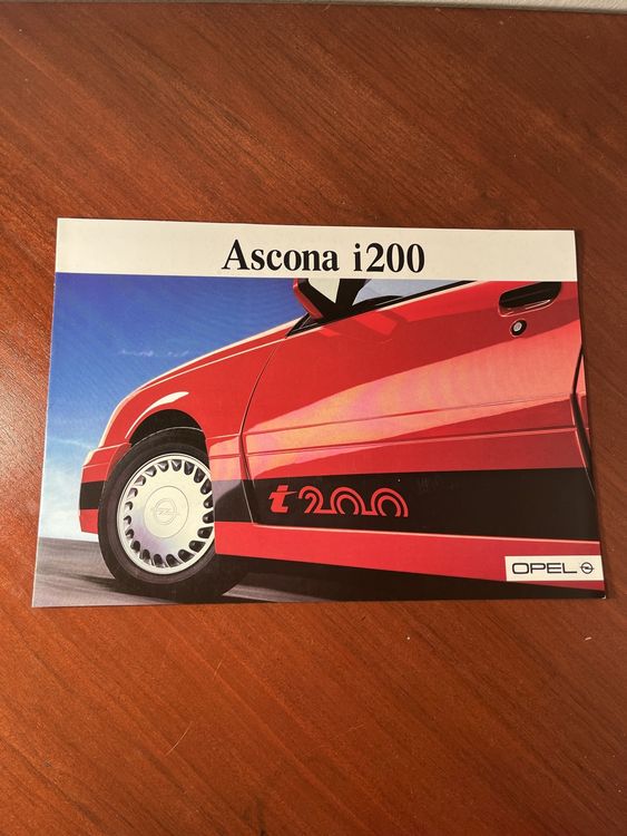 Opel Ascona C i200 Prospekt | Kaufen auf Ricardo