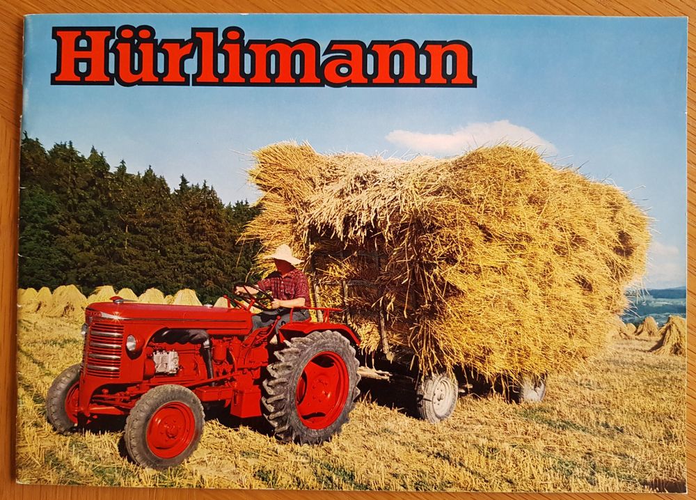 Prospekt Hürlimann Traktor Super-Spezial D70 / D90 | Kaufen auf Ricardo