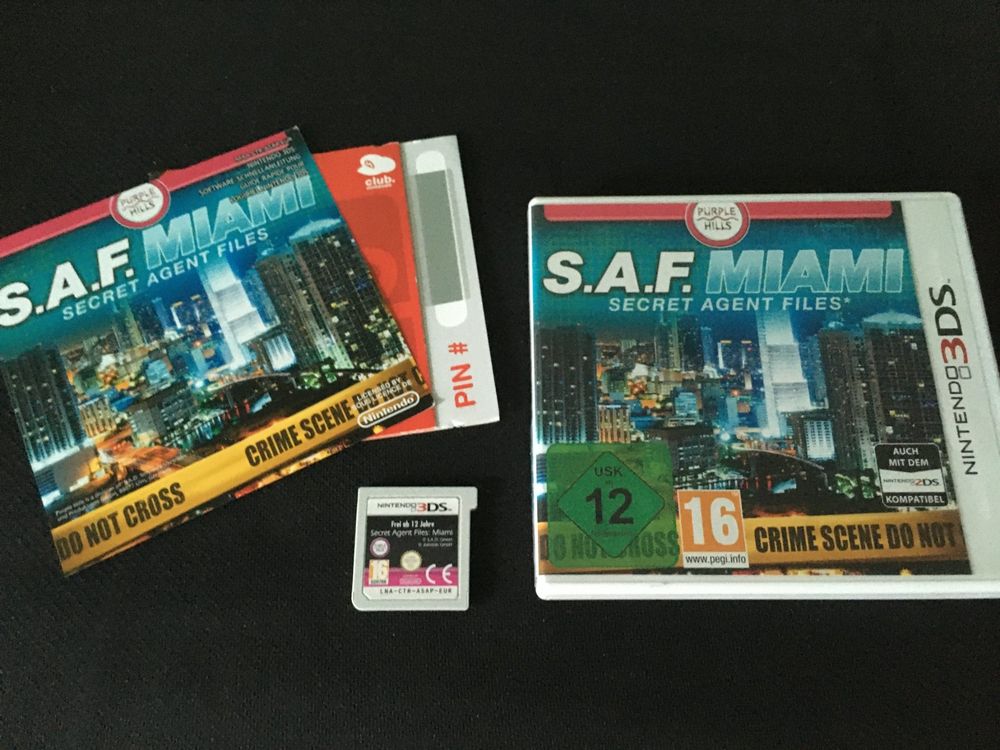 S.A.F. Miami - Secret Agent Files für Nintendo 3DS (Gebraucht) in St ...