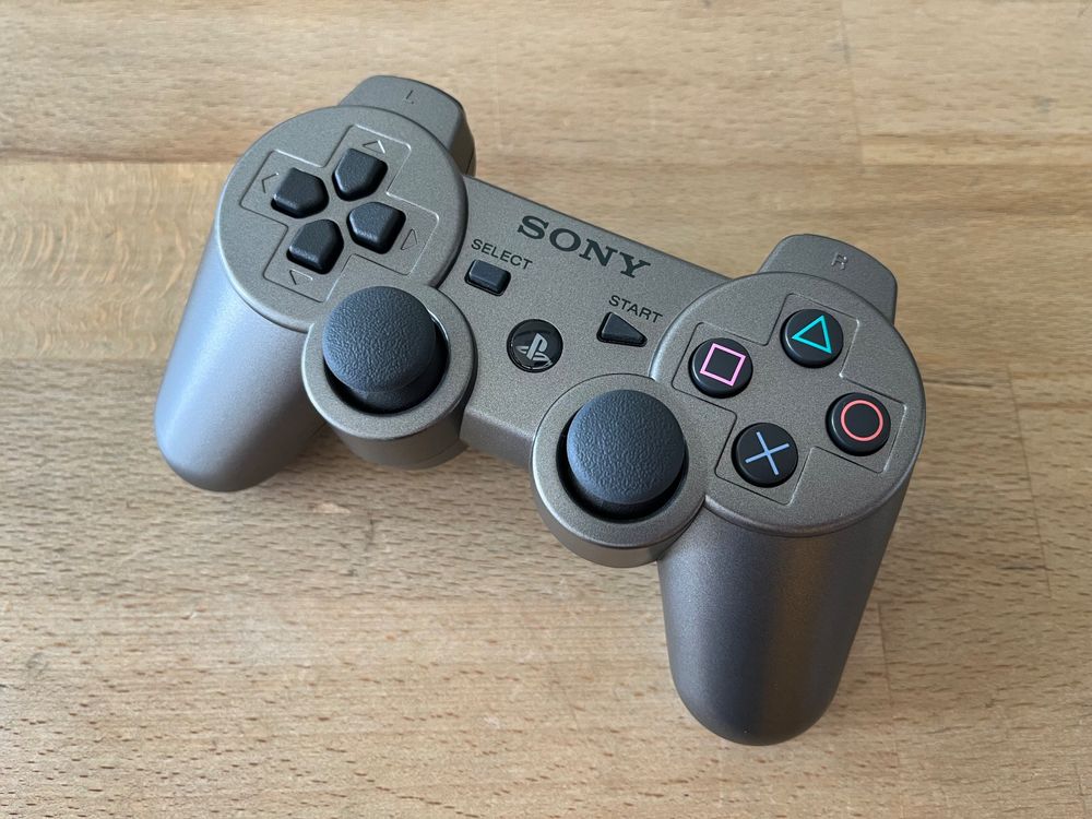 Sony Playstation 3 PS3 Controller Wireless Dualshock grau (Gebraucht ...