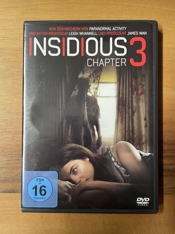 Insidious 3 - Chapter 3 (DVD) - Horrorfilm (Gebraucht) in Richigen für ...
