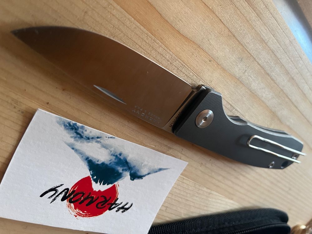 PMP Knives Harmony Premium Slipjoint Folder Gray Messer | Kaufen auf ...