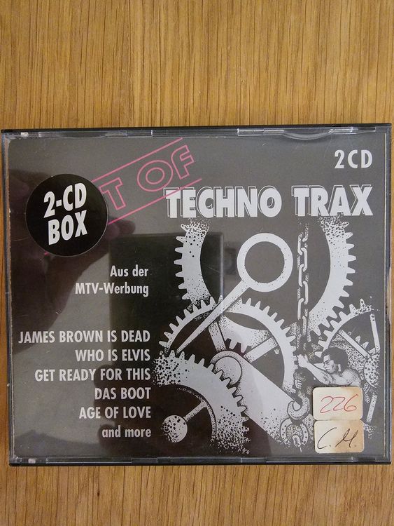2 CDs - Various – Best Of Techno Trax (Gebraucht) in für CHF 2 – mit Lieferung auf Ricardo kaufen