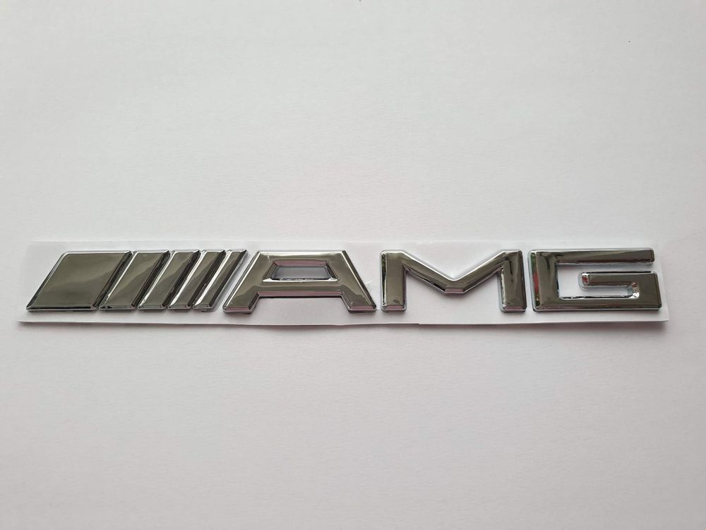 Logo Mercedes AMG emblem Silver farbe | Kaufen auf Ricardo