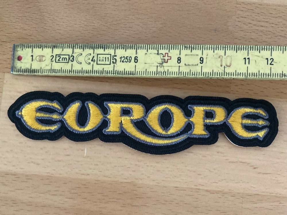 Europe Patch Sticker Aufnäher Metal Rock Band (Neu (gemäss Beschreibung ...