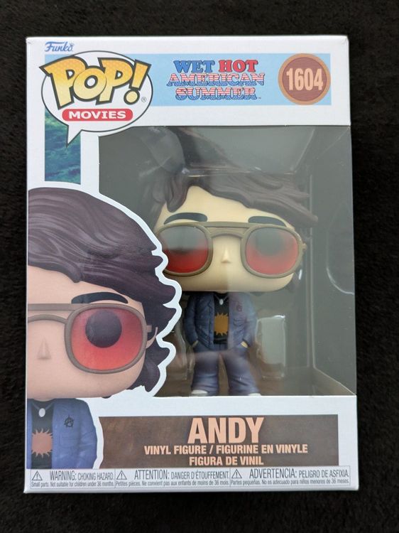 Funko Pop! Wet Hot American Summer - Andy #1604 (Neu und ...