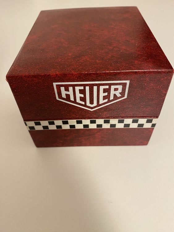 Heuer original vintage red box | Kaufen auf Ricardo
