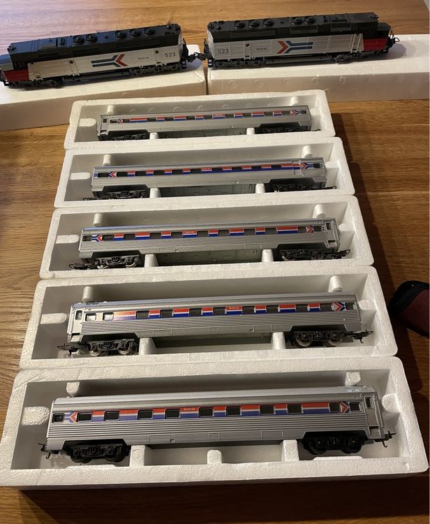 Lima Amtrak 523 Zug Spur H0 | Acheter sur Ricardo