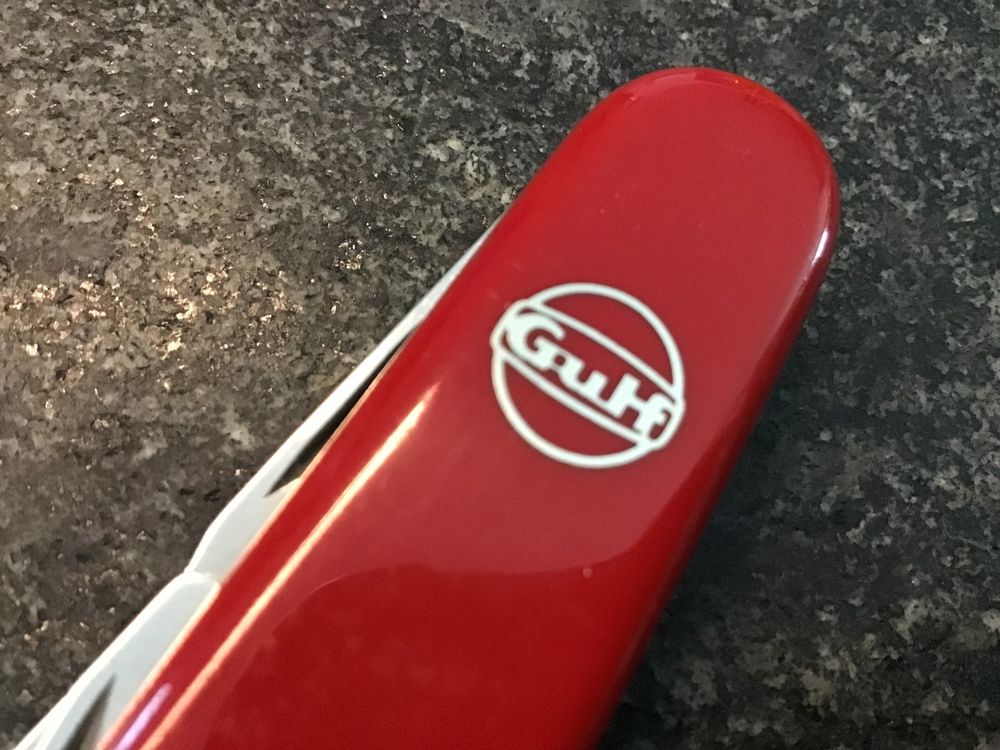 Altes Victorinox Sackmesser "GULF OIL" die US Kultmarke (Gebraucht) in ...