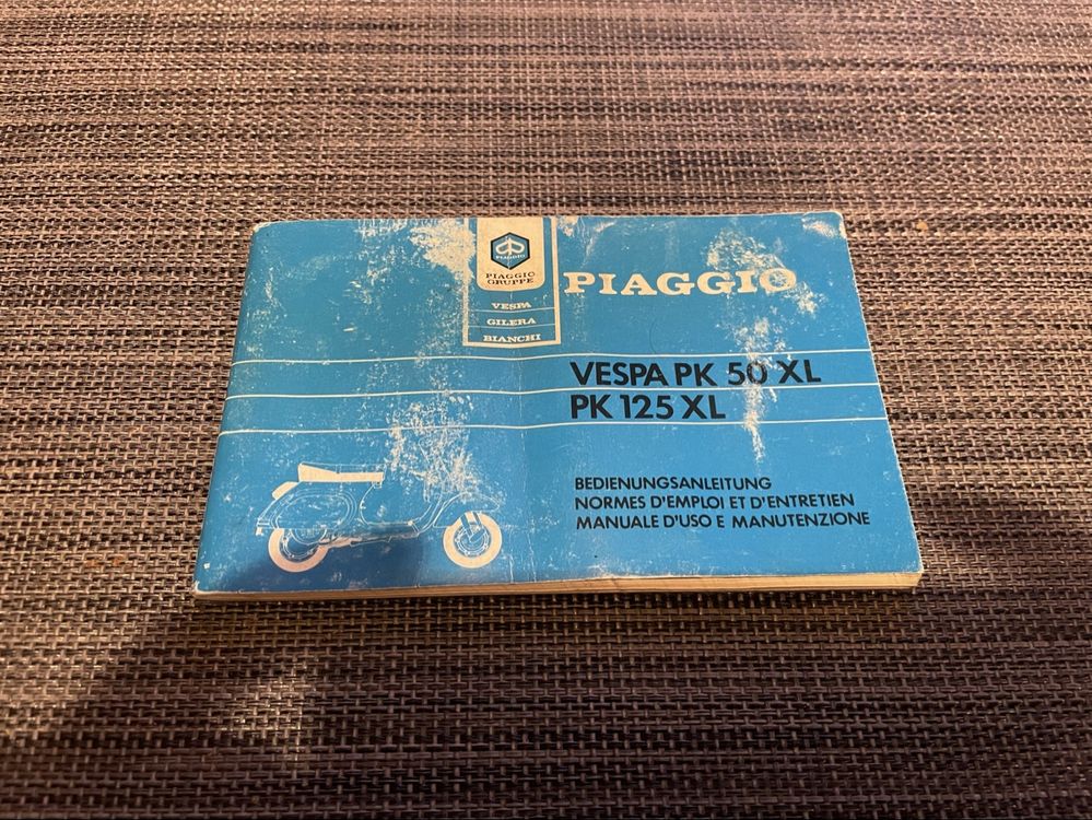 PIAGGIO VESPA PK 50 XL PK 125 XL (Gebraucht) in vessy für CHF 25 – mit ...