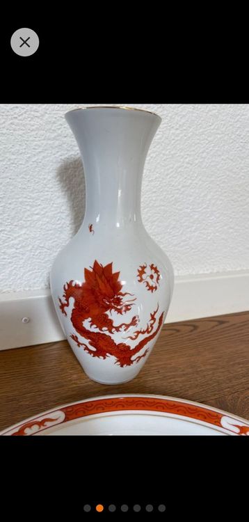 Meissen Mingdrache Vase (Gebraucht) in Bern für CHF 59 – mit Lieferung auf Ricardo kaufen