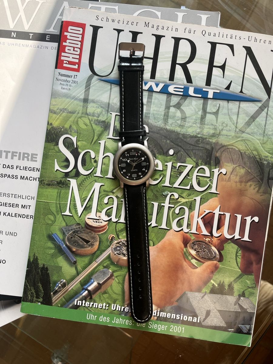 Pierre Rucci Quartz Watch (Gebraucht) in Stallikon für CHF 5 – mit ...