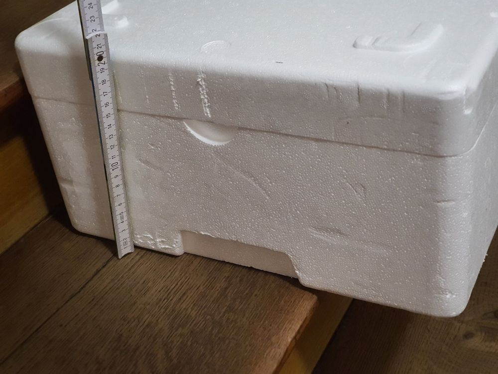 Isolierbox Styropor Box Styropor Schachtel Kühlbox Thermobox (Gebraucht ...