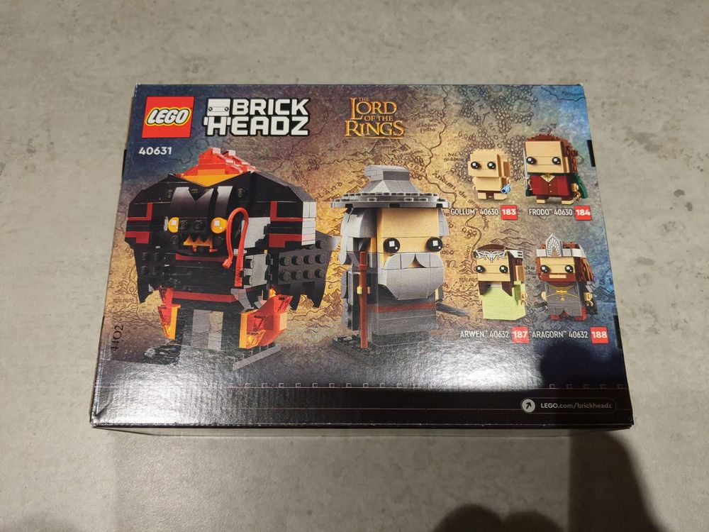 LEGO Lord of the Rings 40631 Gandalf the Grey & Balrog (Neu und ...