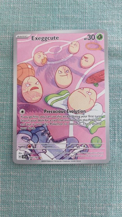 Exeggcute Illustration Rare Surging Sparks (Neu (gemäss Beschreibung ...