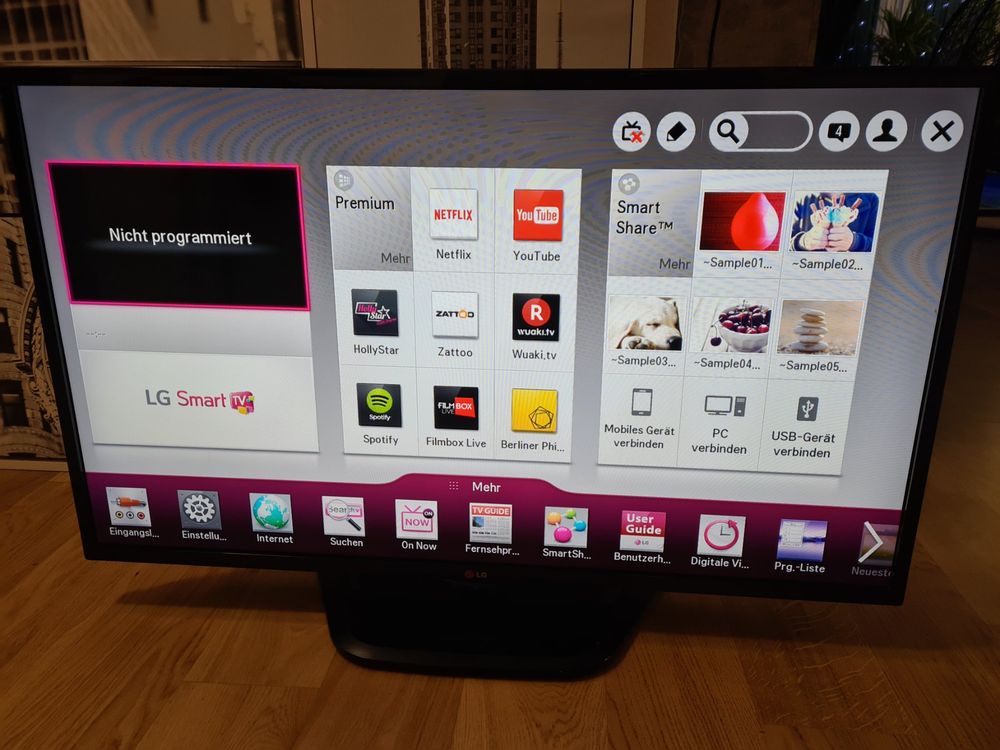 Smart Fernseher LG 107 cm (Gebraucht) in Langenthal für CHF 30 – nur Abholung auf Ricardo kaufen