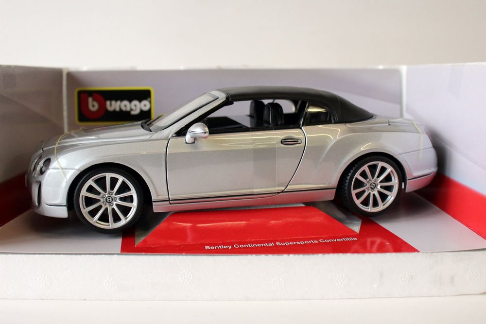 Modellauto BBURAGO 1:18 - Bentley Continental Supersports (Neu und ...