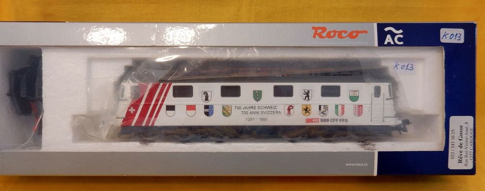 HO - Roco 58660 - CFF/SBB Loc - El. Ae 6/6 "700 ème CH" | Kaufen auf ...