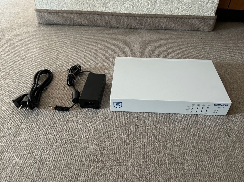 Sophos SG 125 rev.2 Firewall mit vorinstalliertem OPNsense (Gebraucht ...