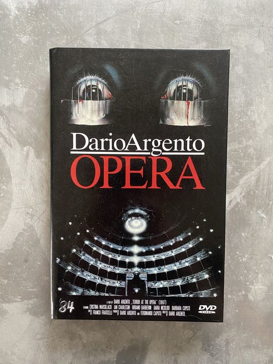 Dario Argento Opera - 84 Entertainment Grosse Hartbox Uncut (Gebraucht ...
