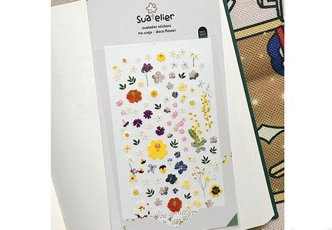 Sticker Set - Schöne Deko Blumen | Kaufen auf Ricardo