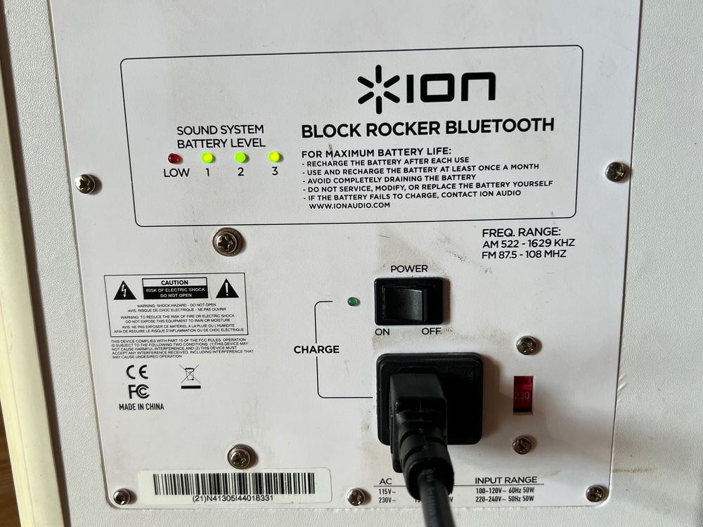 ION Block Rocker Bluetooth Speaker | Kaufen auf Ricardo