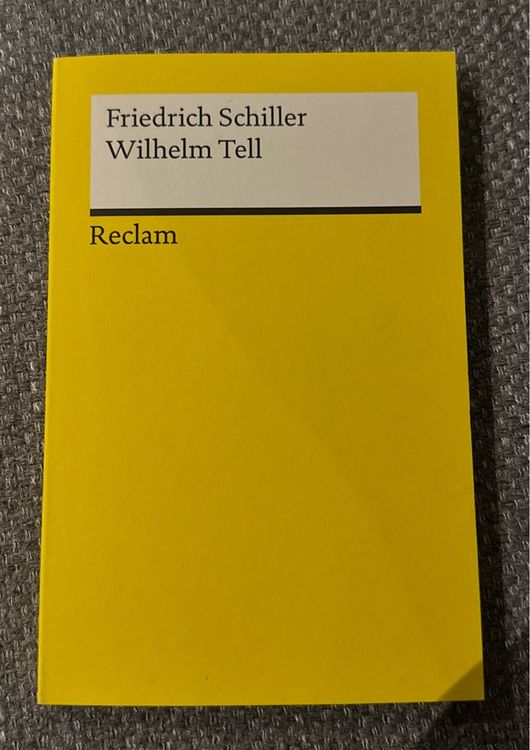 Friedrich Schiller / Wilhelm Tell / Reclam (Neu (gemäss Beschreibung ...