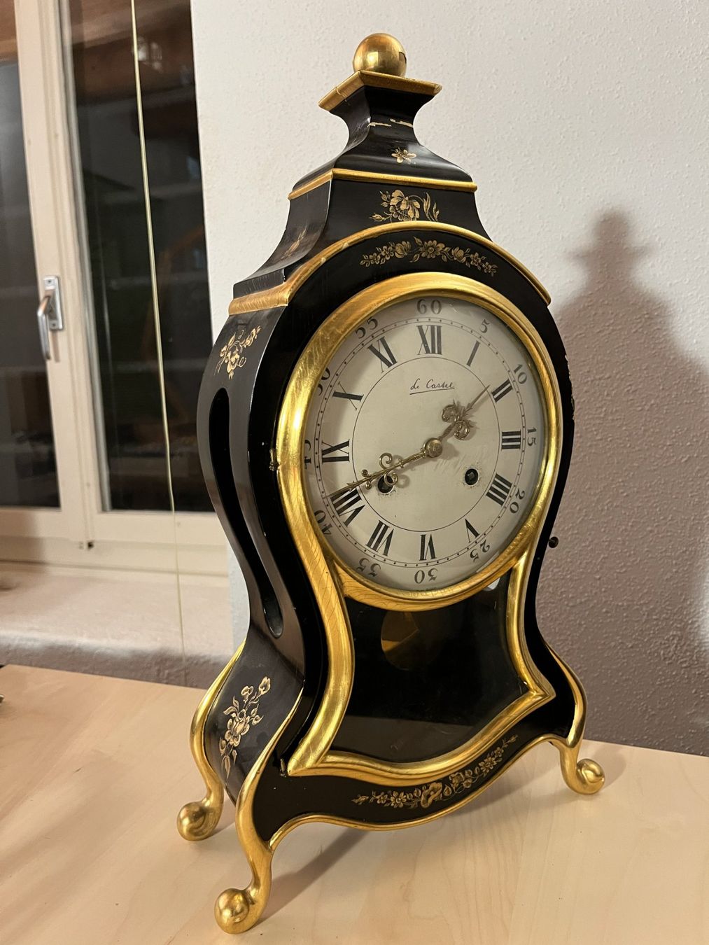 Neuenburger Uhr Le Castel Modell Marie-Antoinette Louis XVI (Gebraucht ...