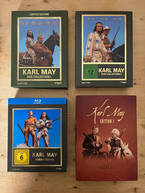 Winnetou und Karl May BluRay+DVD Sammlung | Kaufen auf Ricardo