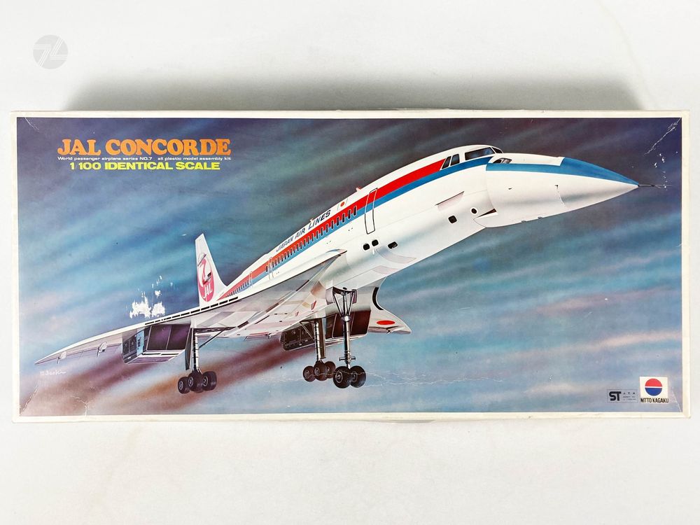 CONCORDE Japan Airlines JAL 1/100 Modellbausatz Nitto Kagaku (Gebraucht ...