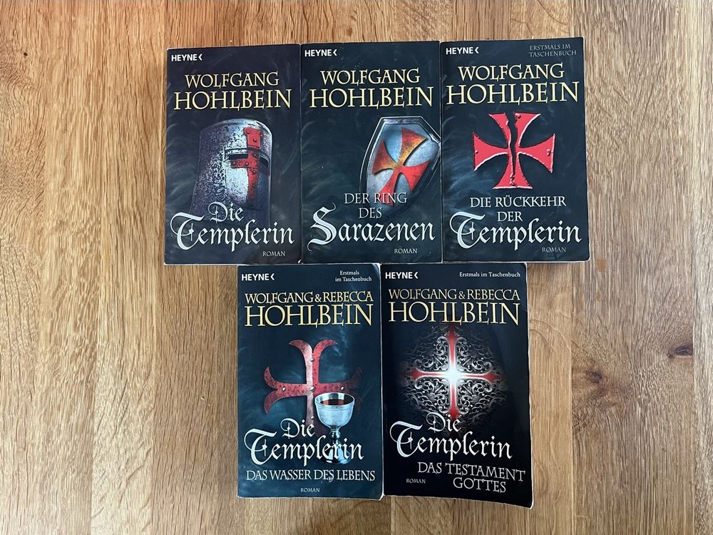 Wolfgang Hohlbein - Die Templerin (5 Bücher) (Gebraucht) in Biel/Bienne ...