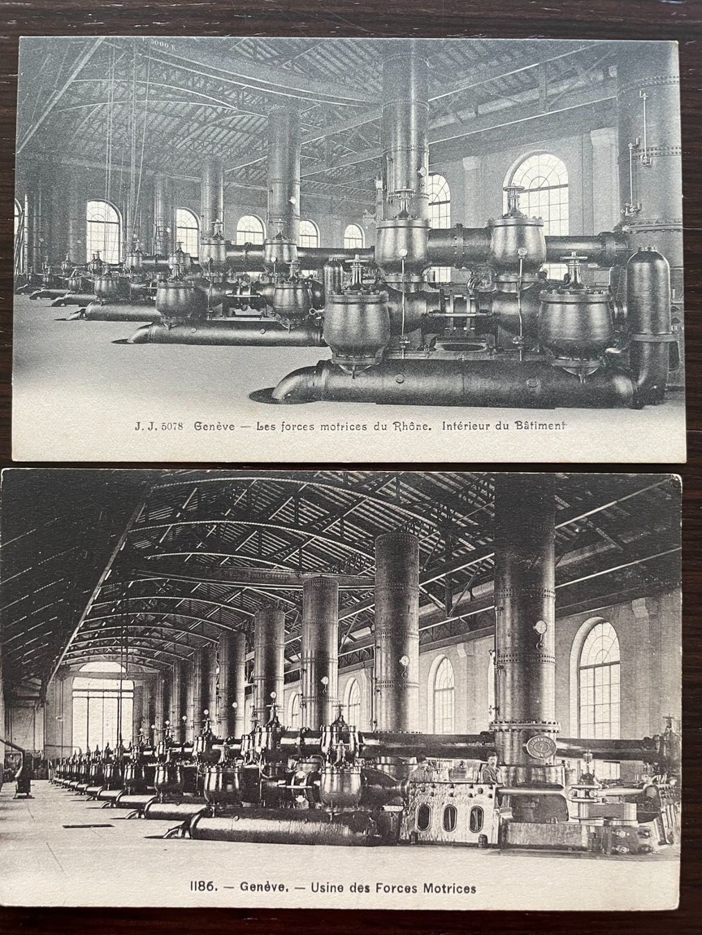 GENÈVE Usine des Forces Motrices, Intérieur du Batiment 2 CP (Gebraucht ...