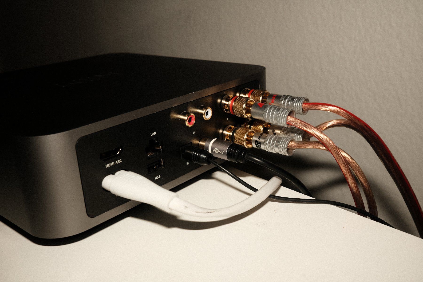 WIIM AMP Airplay Spotify Tidal 2x60w Streaming amplifier (Gebraucht) in ...