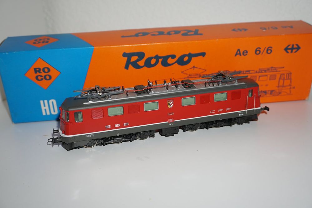 Roco 43536 - SBB Ae 6/6 rot Altdorf H0/DC (Gebraucht) in Matten b ...