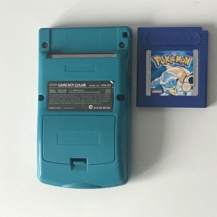 Gameboy Color Blau + Pokemon Blau edit. | Kaufen auf Ricardo
