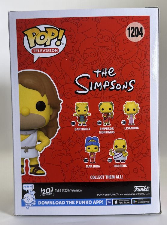 Funko Pop! The Simpsons - Young Obeseus 1204 | Kaufen auf Ricardo