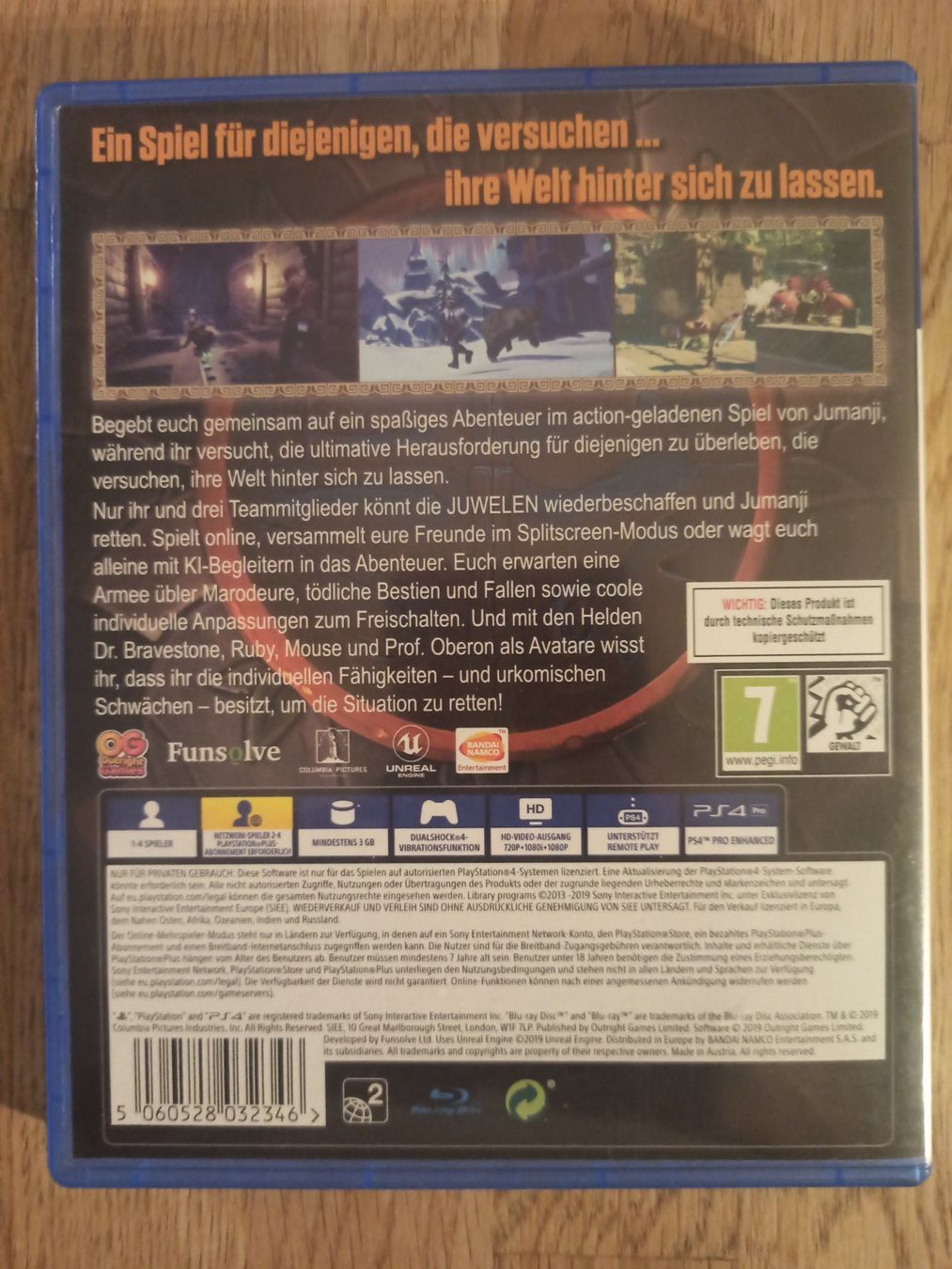 Jumanji PS4 / PS5 (Gebraucht) in Oberweningen für CHF 15 – mit ...