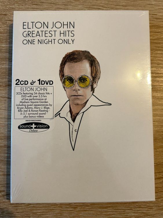 Elton John - Greatest Hits - One Night Only (2xCD + 1xDVD) (Neu und ...