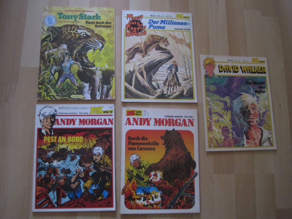 ZACK Comic Alben T. Stark Andy Morgan && ab 1974 LOT | Kaufen auf Ricardo