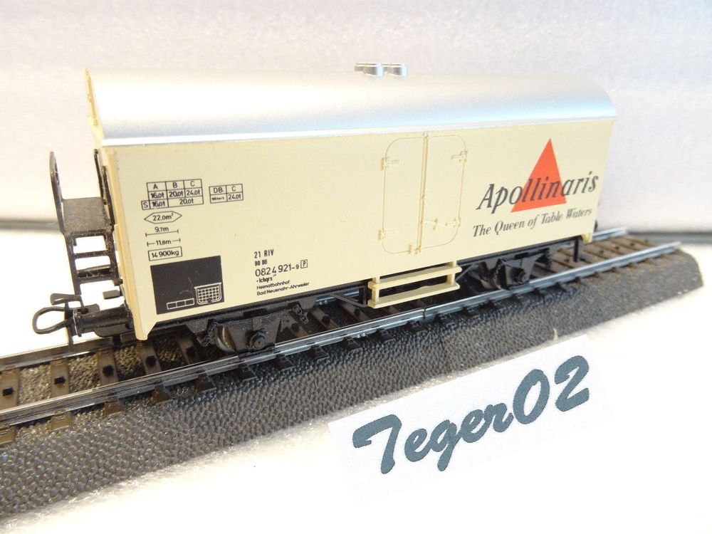 Märklin HO 4426 Güterwagen Apollinaris (Neu und originalverpackt) in ...