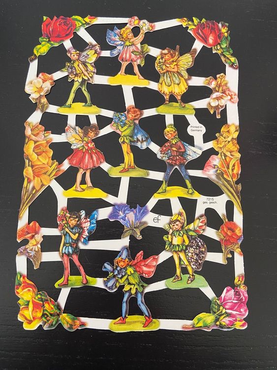 Elfen und Blumen Oblaten Glanzbilder Poesie Nostalgie (Neu und originalverpackt) in Luzern für ...